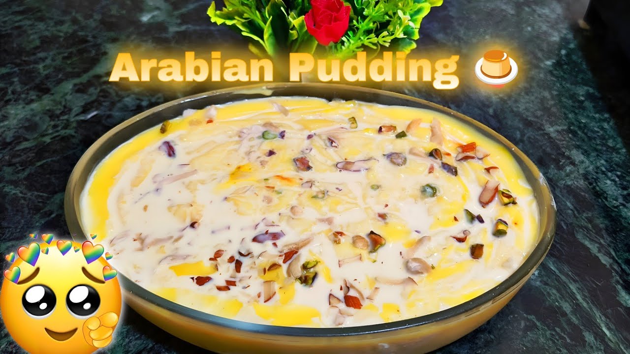 Arabian Bread Pudding Recipe ️ | Easy to make😋 | Arabian Pudding Recipe ...
