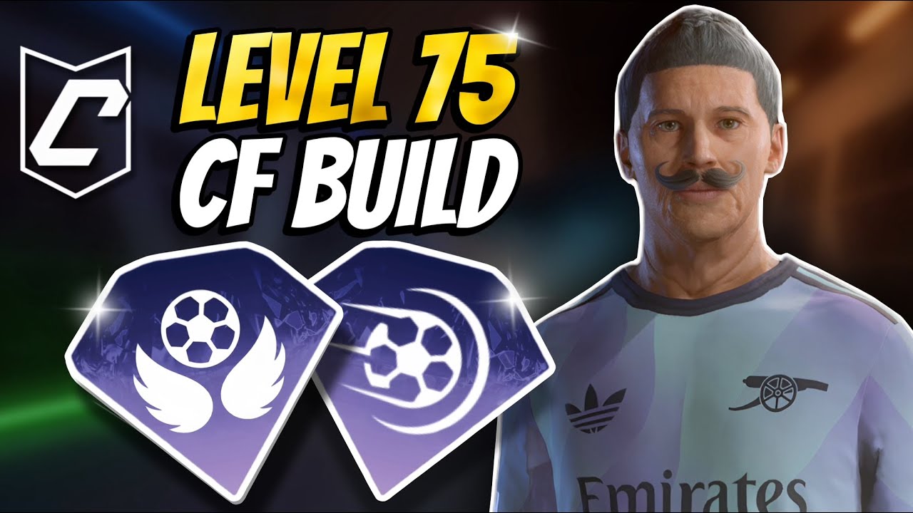 Best Level 75 CF Build in FC 25 Clubs & Rush! - YouTube