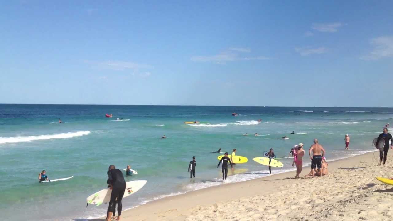 Shark alarm - Trigg beach, Perth - Western Australia - YouTube