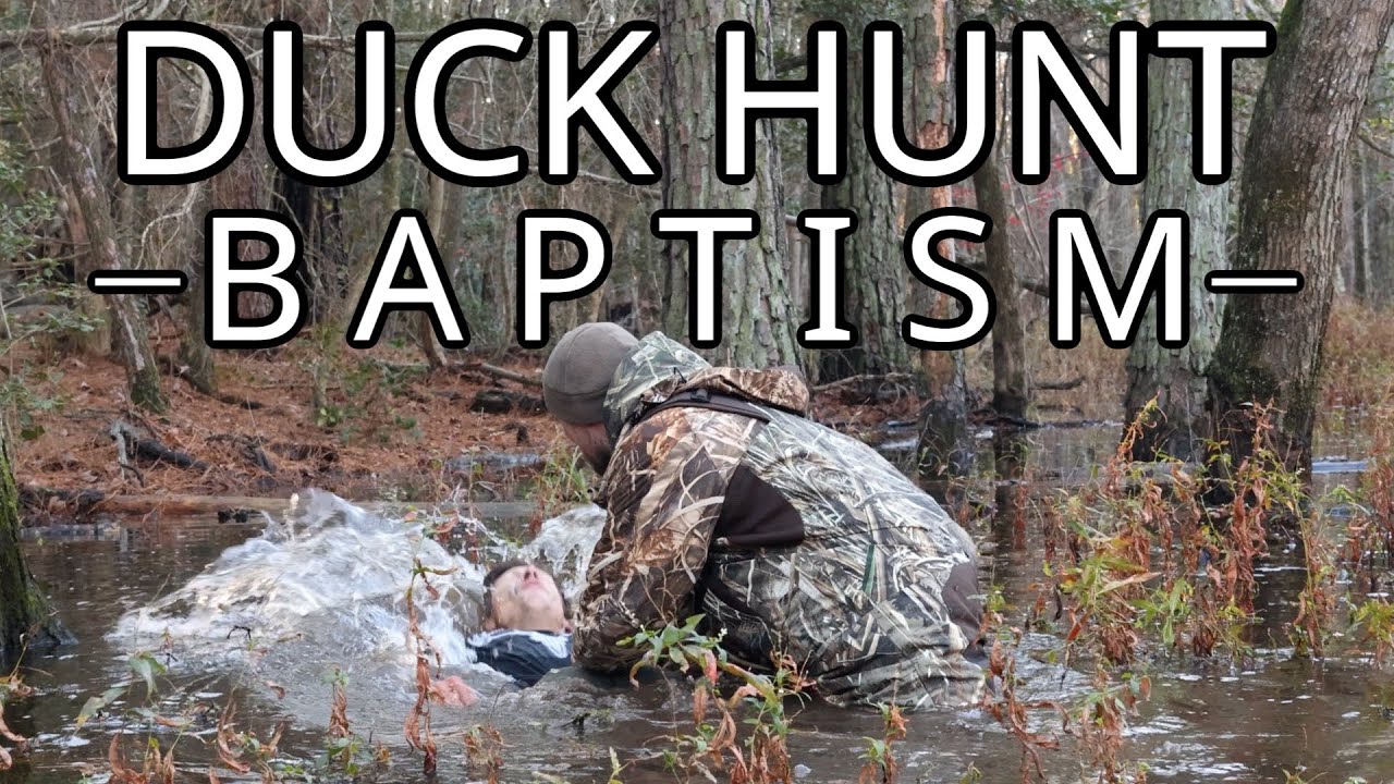 Baptized while Duck Hunting! - YouTube