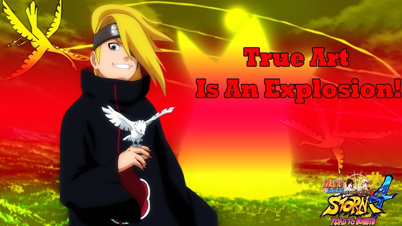 Art Is An Explosion! Deidara Online Rank Gameplay - Naruto Ultimate ...