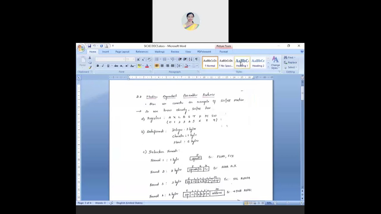 Solving SIC/ XE problem - YouTube