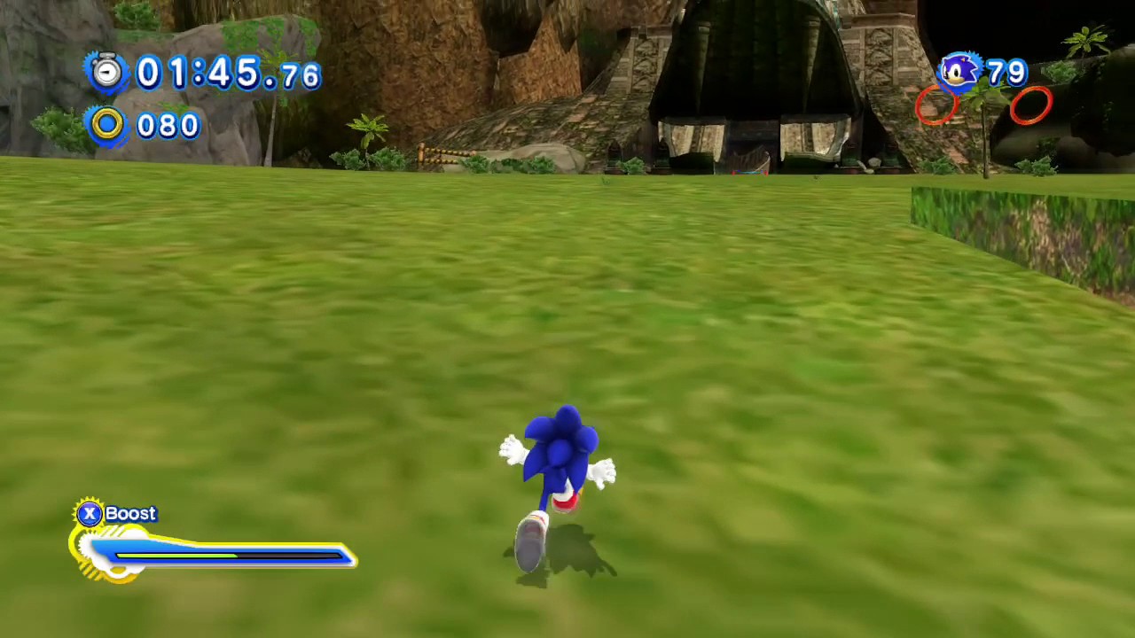 Sonic Generations- Mystic Ruins Boost Run 60FPS - YouTube