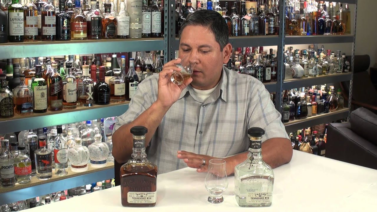 Review: Jack Daniel's Unaged & Rested Tennessee Rye Whiskey - YouTube