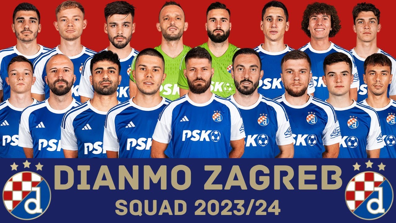 GNK DINAMO ZAGREB Squad Season 2023/24 | Dinamo Zagreb | FootWorld ...