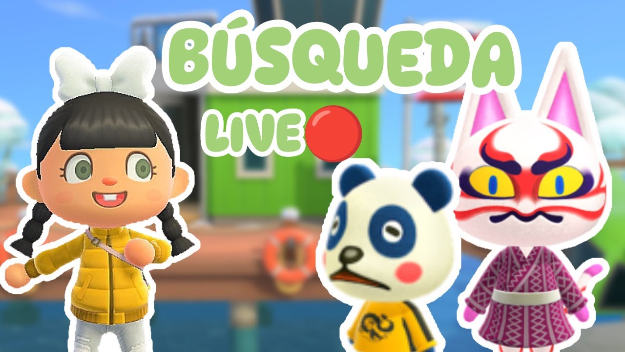 🔴BUSCAMOS SUSTITUTO para Azulino Animal Crossing New Horizons - YouTube
