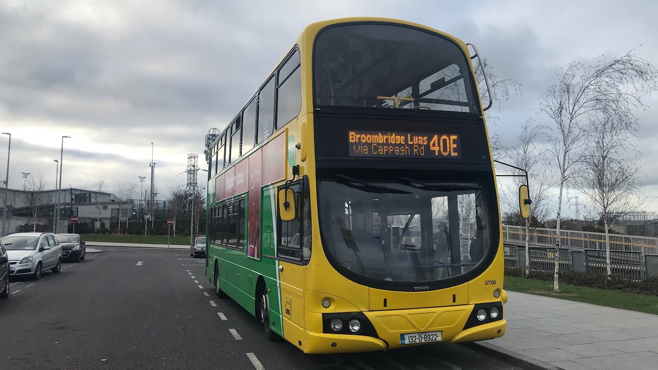 Dublin Bus | Route 40E to Broombridge | Wright Gemini 2 Volvo B9TL ...
