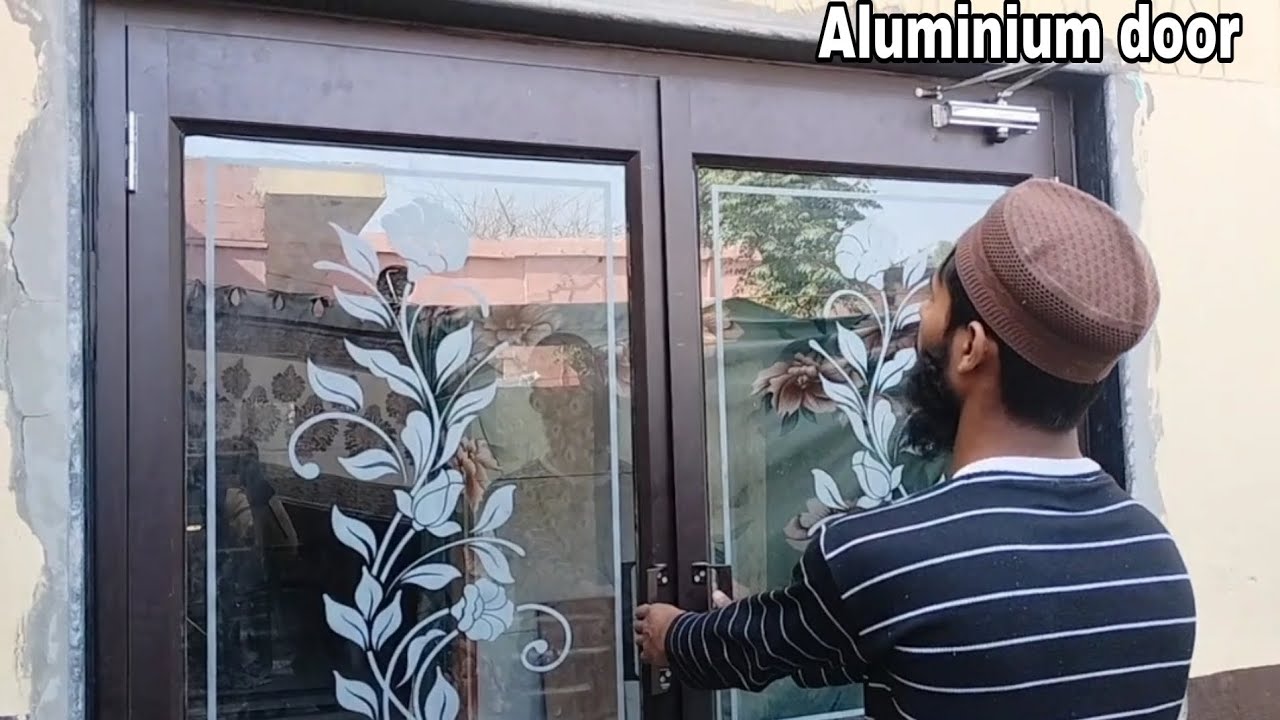 Shahidi Aluminium door #aluminiumkitchencabinet #aluminium - YouTube