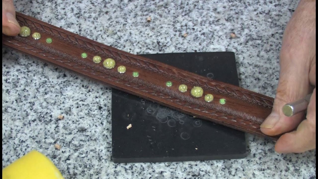 Synthetic Stone Rivets - YouTube