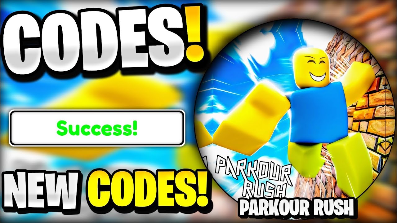 🤯*NEW* All Working CODES FOR PARKOUR RUSH! ROBLOX PARKOUR RUSH CODES ...