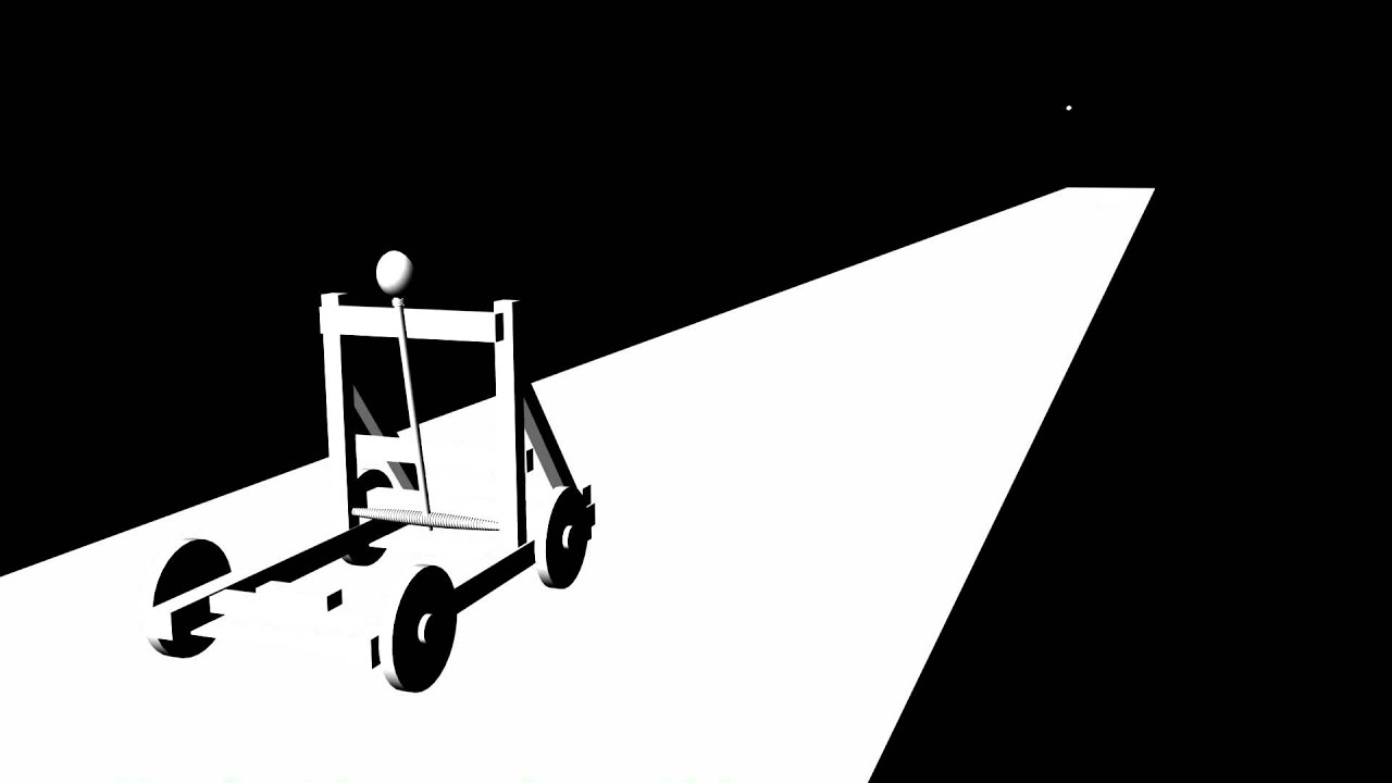 Maya - Catapult Animation - YouTube