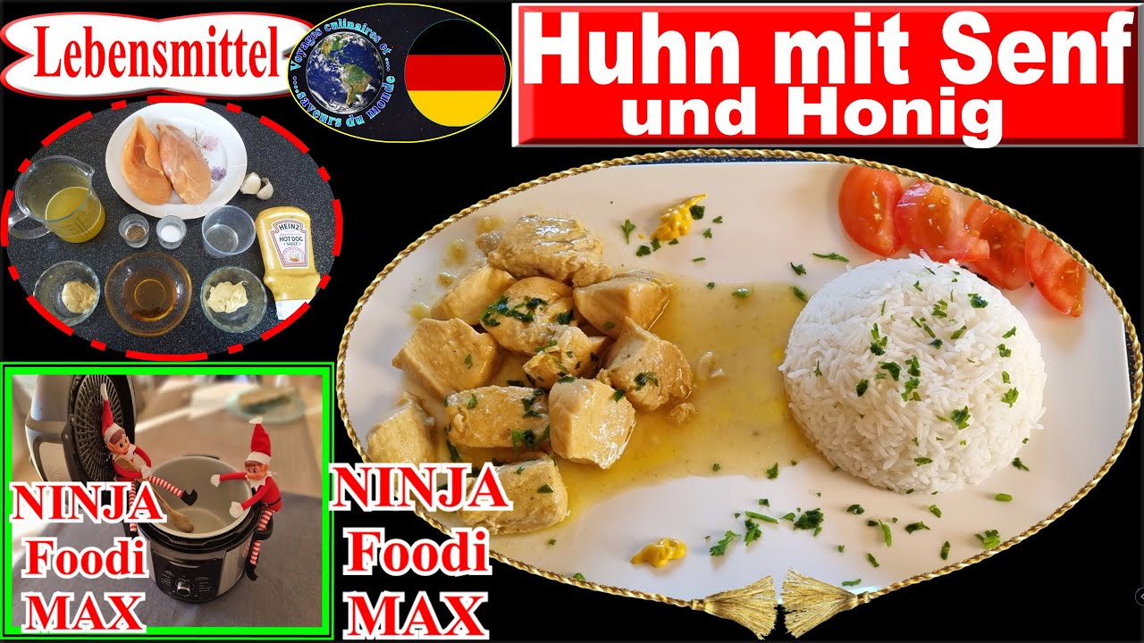 Rezept für NINJA FOODI MAX – Huhn mit Senf und Honig - YouTube