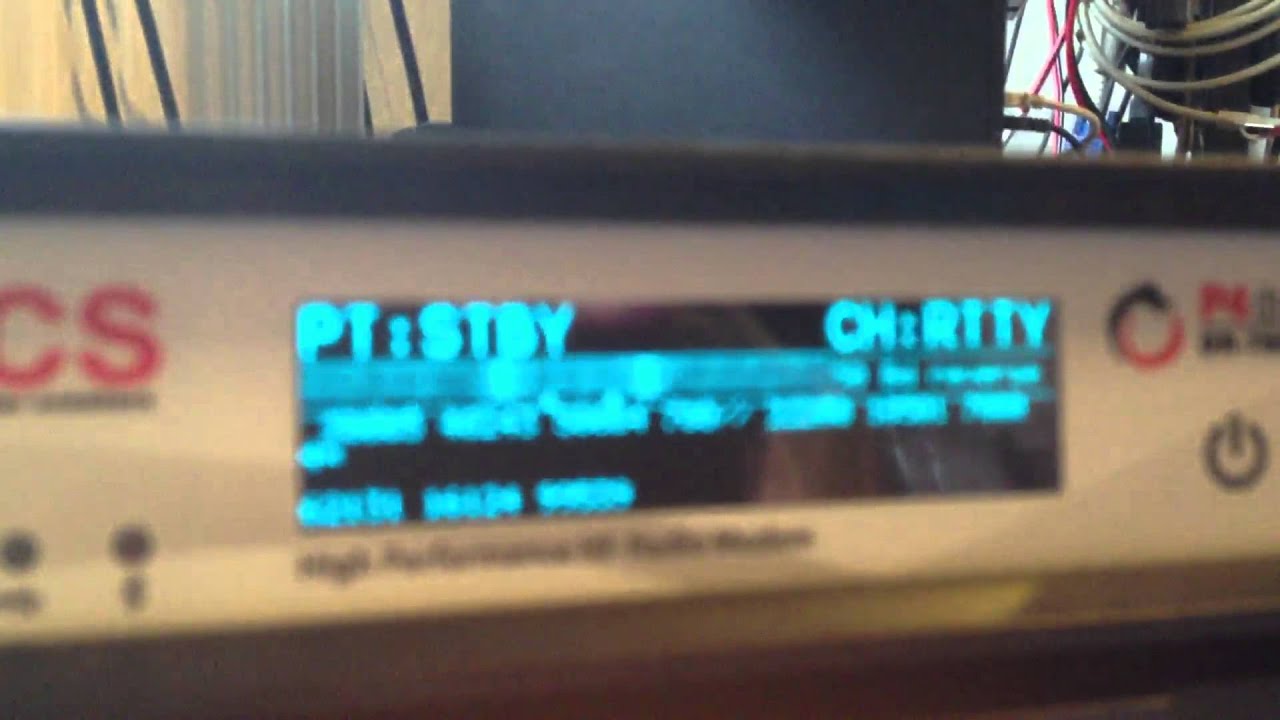 SCS Pactor 4 Dragon DR-7800 in use with Icom IC 7200 as Rtty Reader ...