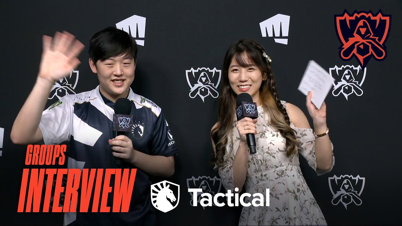 Team Liquid : Tactical 인터뷰 | 10.06 | 2020 월드 챔피언십 - YouTube