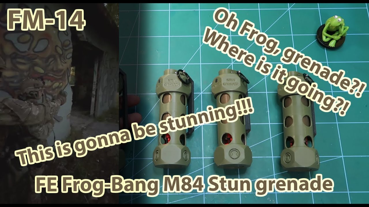Frog Manual #14 - FE Frog-Bang M84 Stun grenade - YouTube