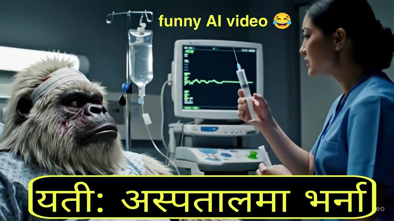 Funny Yeti Video😂 yeti vlog nepal । Helicopter crash- Hospital Admit ...