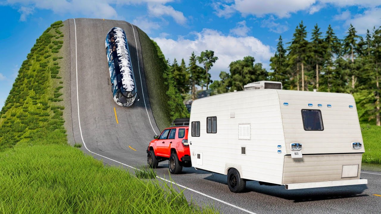 Cars Vs 90% Incline on Road Test - YouTube