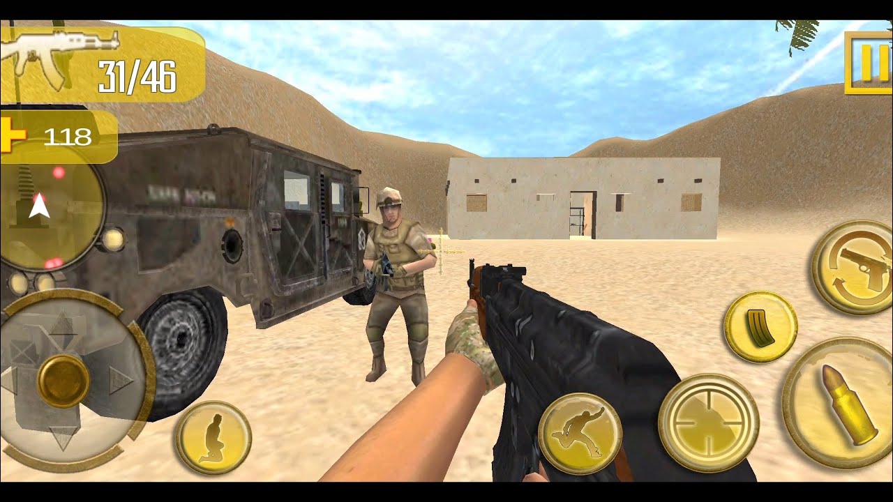 Commando desert hawks - the desert soldiers legion - mission 1 - YouTube