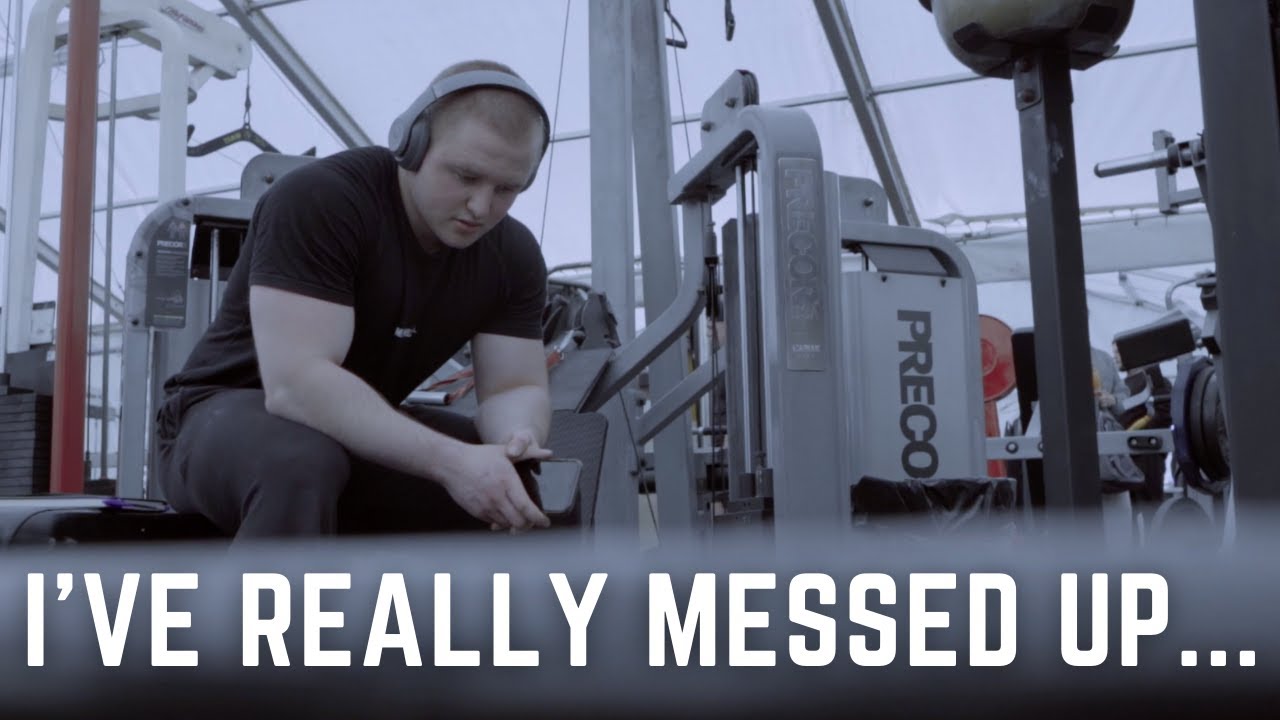 I'VE REALLY MESSED UP...| Full Pull Session | Teen Bodybuilder | Connor ...