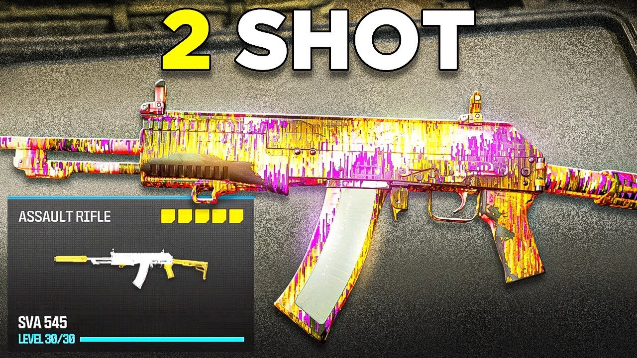 the *NEW* 2 SHOT SVA 545 CLASS is UNSTOPPABLE in MW3! (Best SVA 545 ...