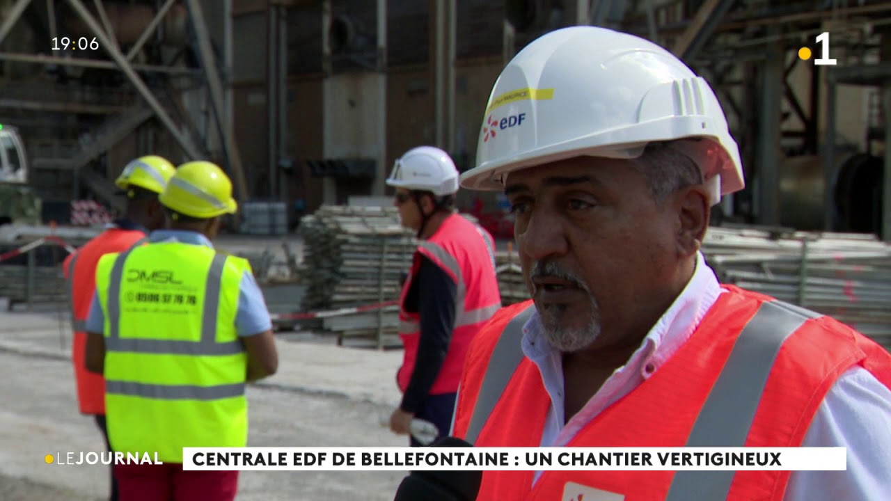 En Martinique, l'ancienne centrale EDF de Bellefontaine est en ...
