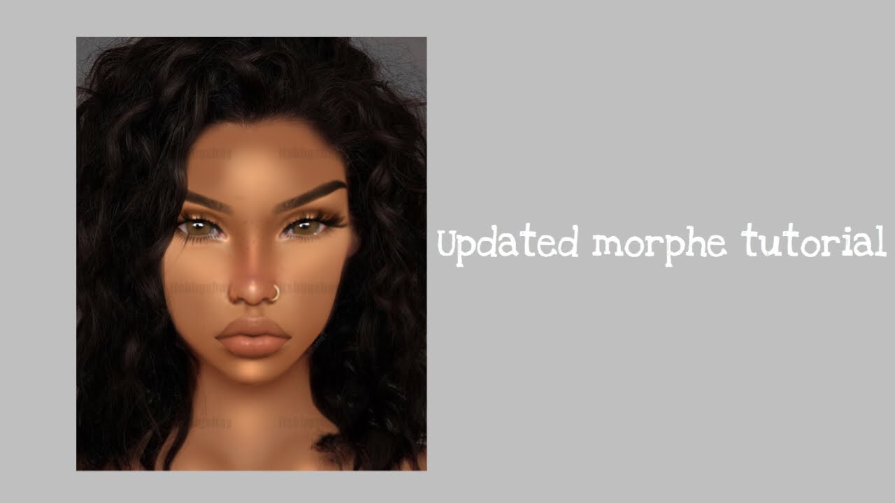 Updated imvu morphe tutorial on IbisPaintx for beginners - YouTube