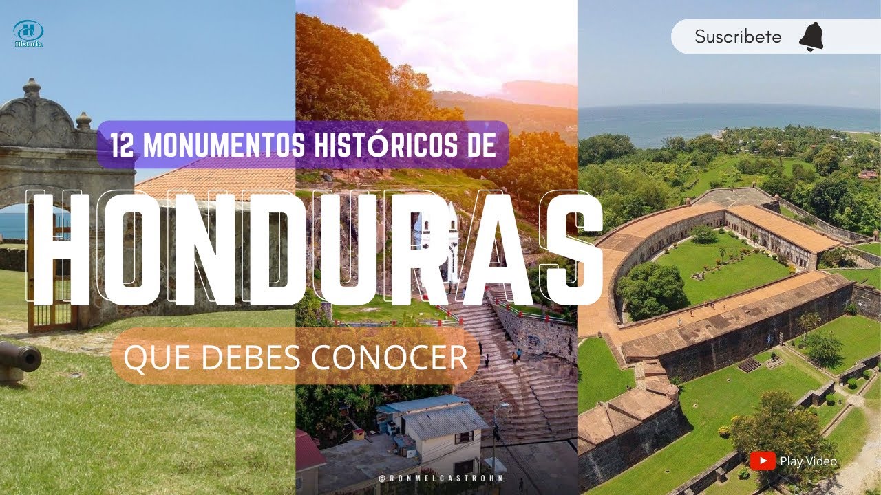 12 Monumentos históricos de Honduras - YouTube