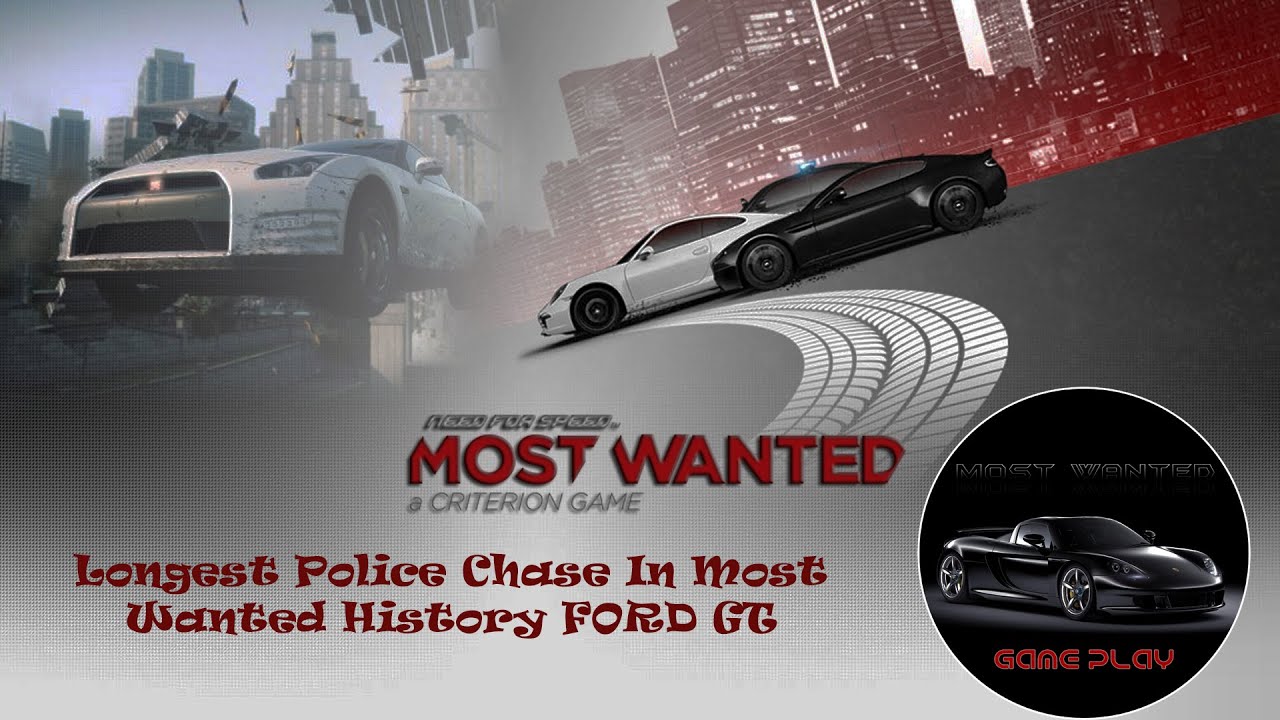 Longest Police Chase In Most Wanted History FORD GT #Shorts - YouTube