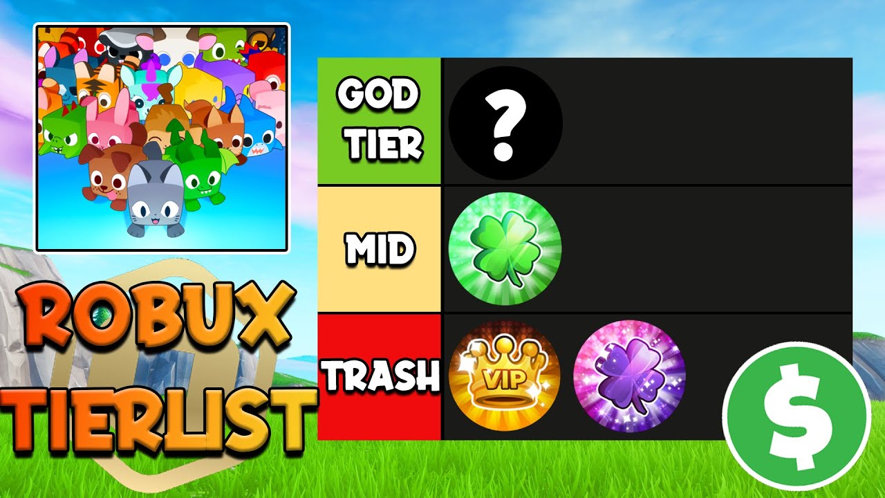 What should I spend my robux on in Pet Simulator 99? - YouTube