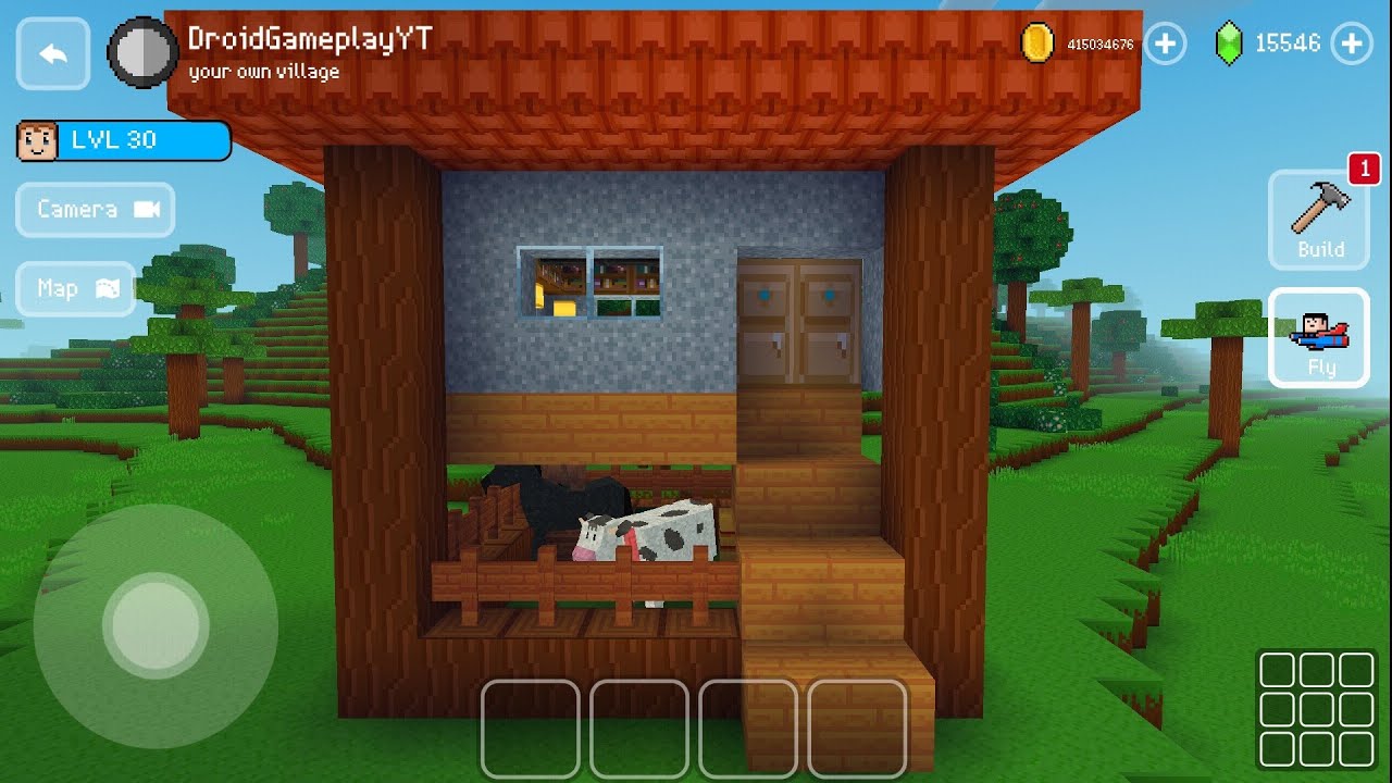 Small Village Farm House - Block Craft 3d: Building Simulator Games for ...