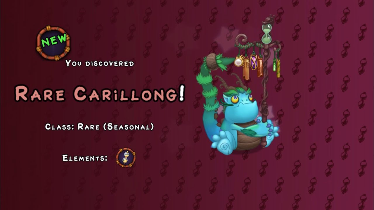 hatching RARE CARILLONG (RIP 💎) | my singing monsters | - YouTube