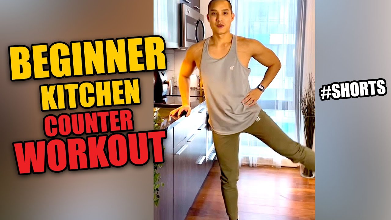 Beginner Kitchen Counter Workout #shorts - YouTube