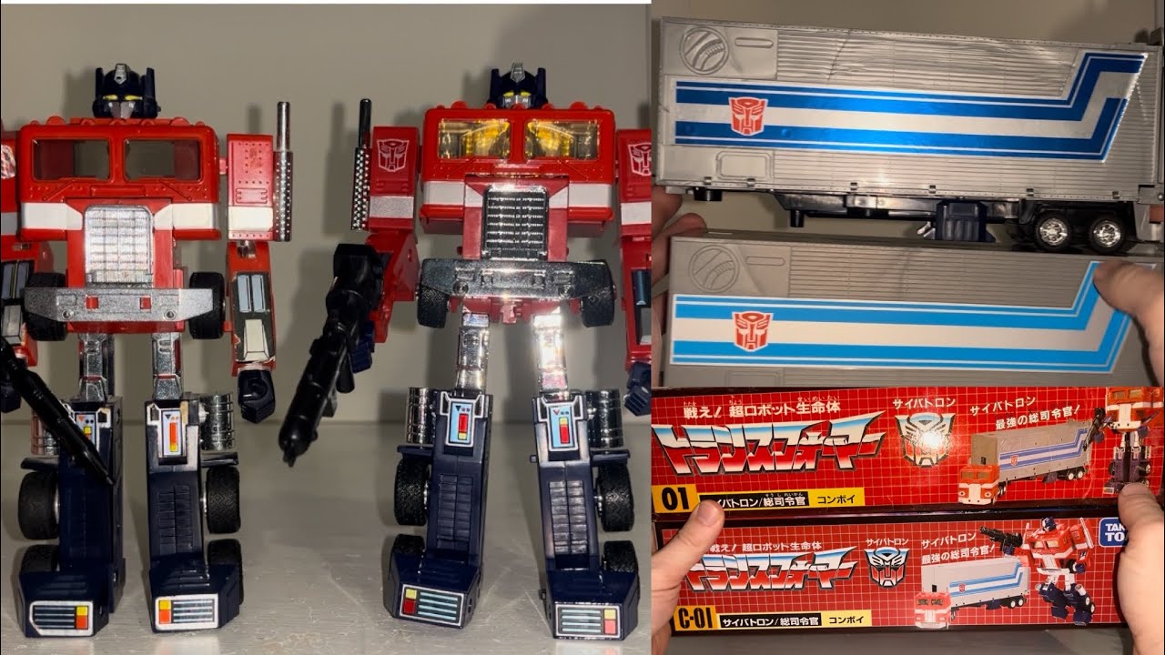 An in-depth comparison of transformers generation one Optimus prime & takara missing link G1 ...
