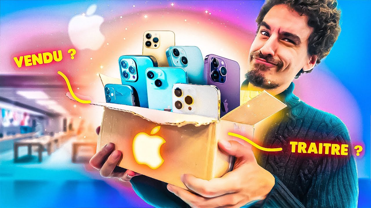 Je bosse chez FRANDROID, mais j'ai un IPHONE : EXPLICATIONS - YouTube