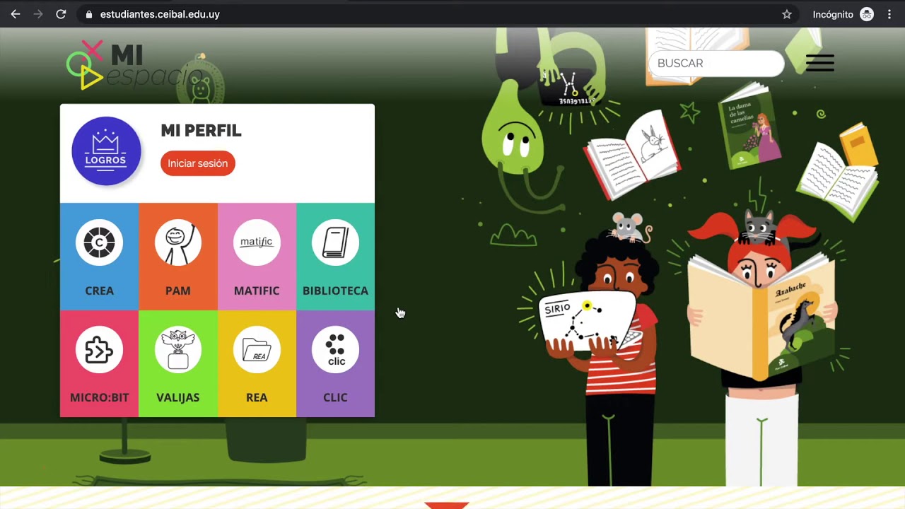 Plan Ceibal - Acceso a plataforma CREA - Estudiantes - YouTube