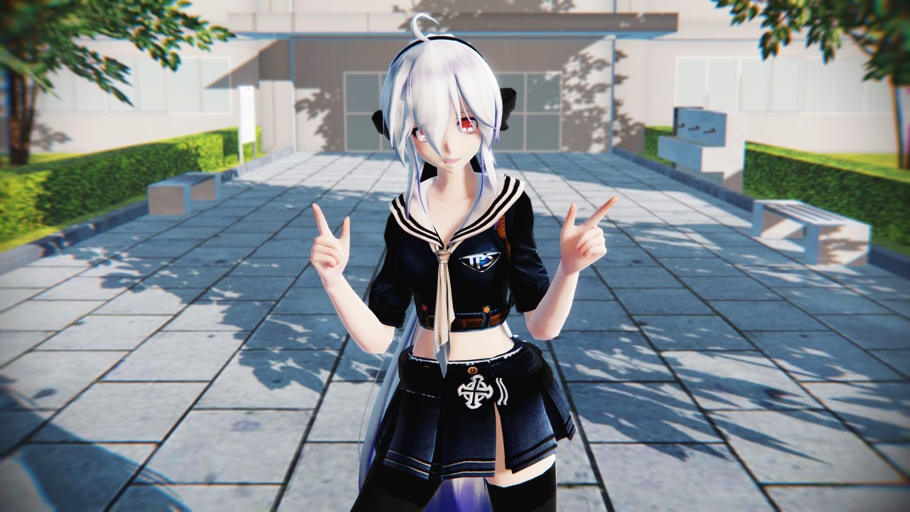 [MMD] Haku [セツナトリップ / Setsuna Trip] [4K] - YouTube