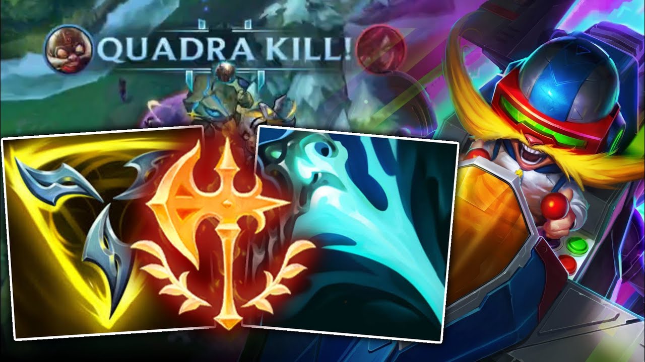 WILD RIFT: QUADRA KILL CORKI | INSANE GAME - YouTube