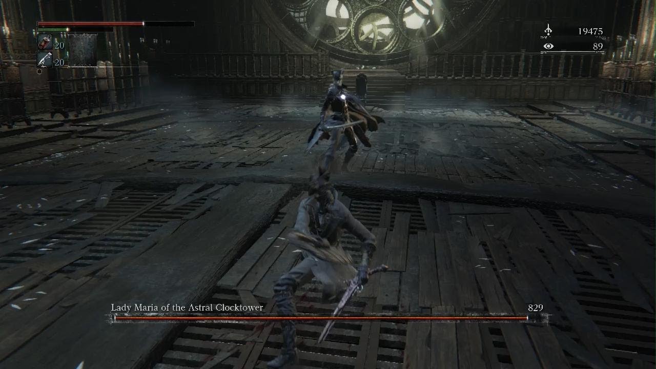Bloodborne Lady Maria Boss fight - YouTube