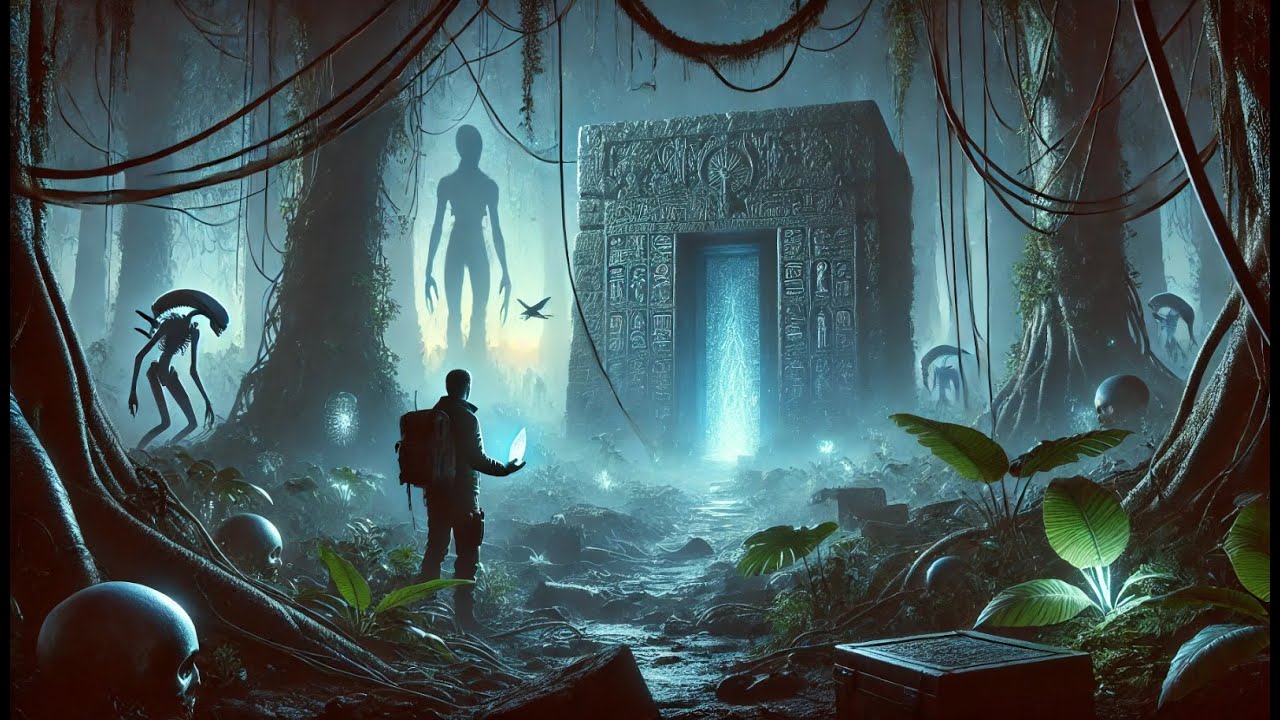 Human Archaeologist Uncovers a Secret Alien Tomb in the Jungle — What ...