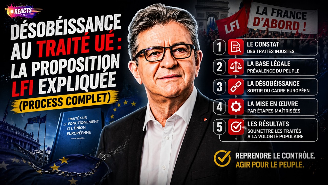 Désobéissance au traité UE : la proposition LFI expliquée (Process ...