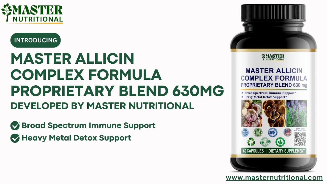 Master Allicin Complex Formula | Premium Solution for Immune,Gut ...