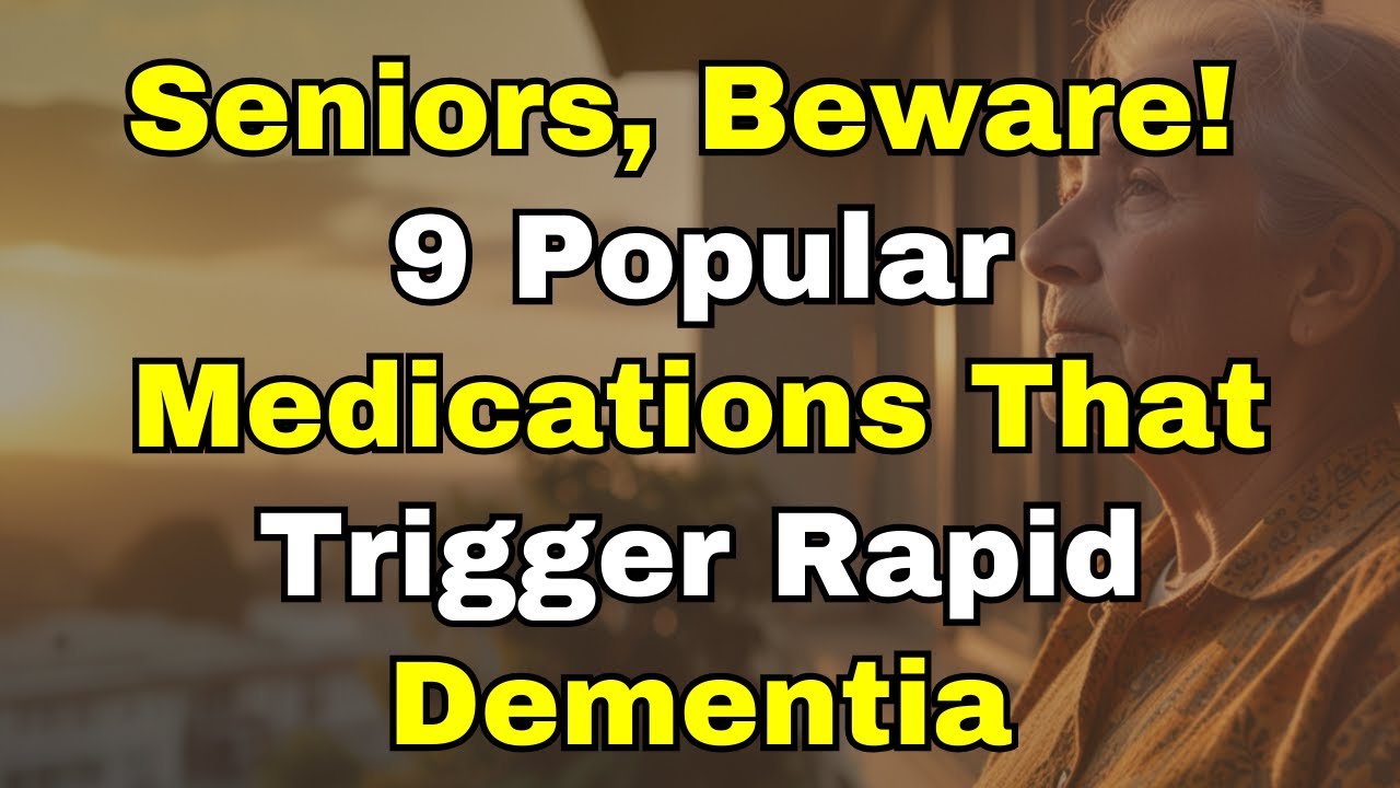 Seniors, Beware! 9 Popular Medications That Trigger Rapid Dementia ...