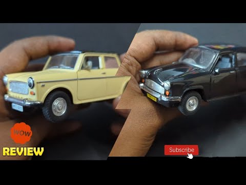 Fiat premier padmini & Ambassador car review | Centy toys | Vintage ...
