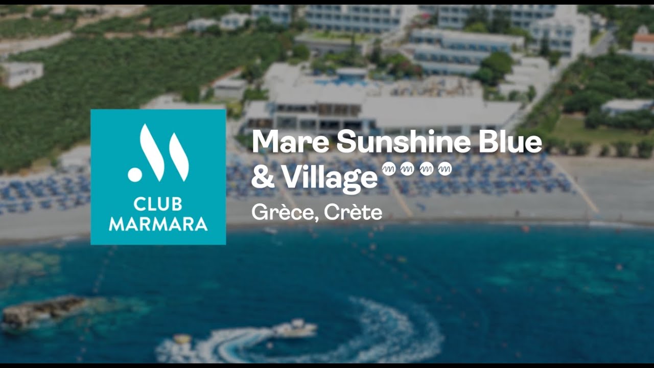Club Marmara Mare Sunshine - Crète - YouTube