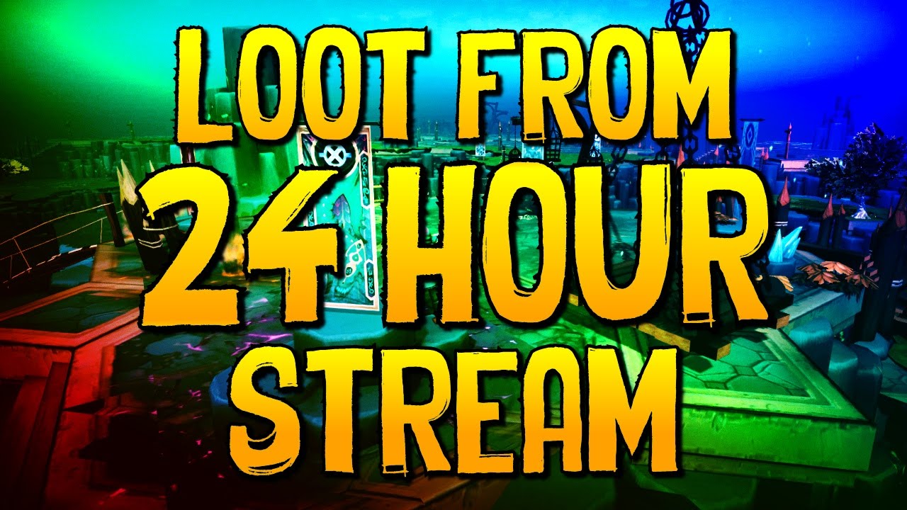Runescape - Loot From 24 Hour Stream - YouTube