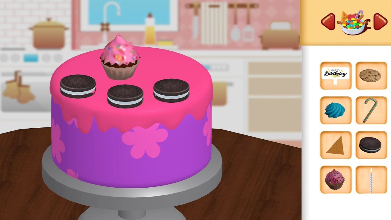 Jogos de Fazer bolos | Cooking Cake Making Games - YouTube