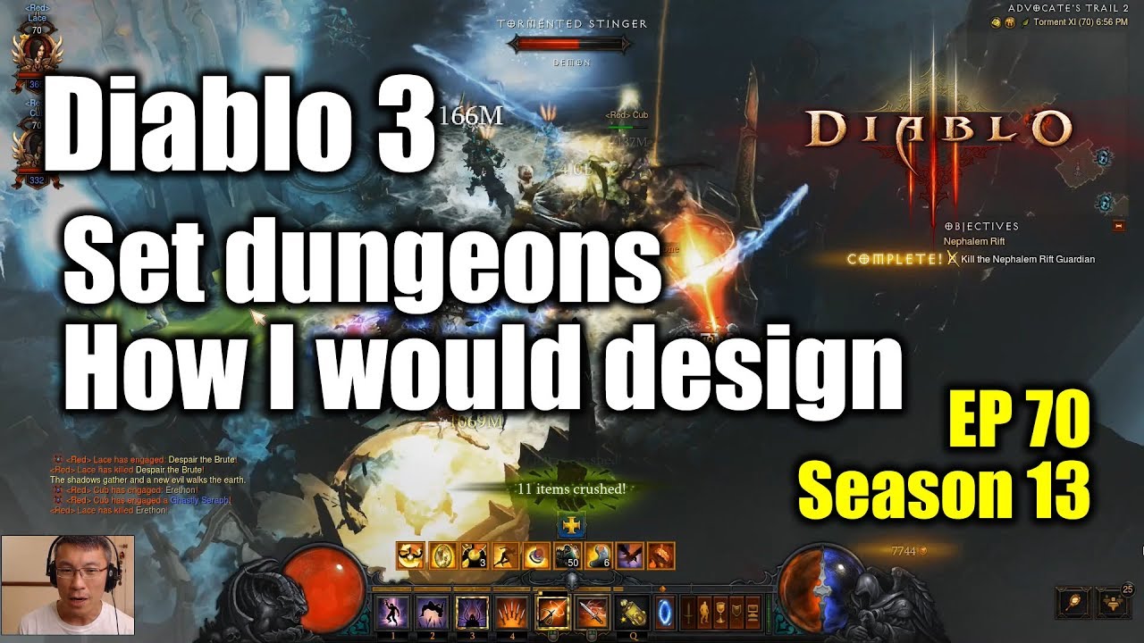 [Diablo 3] Set Dungeons - How I Would Design (Season 13) - YouTube