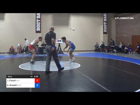 86 Kg Cons 16 1 Jared Florell Boilermaker RTC Vs Kaden Russell Blue ...