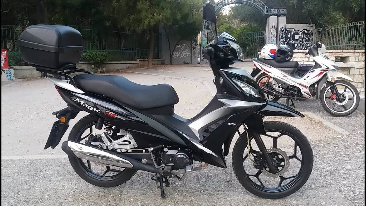 SYM MAGIC 125 SR EURO4 - YouTube