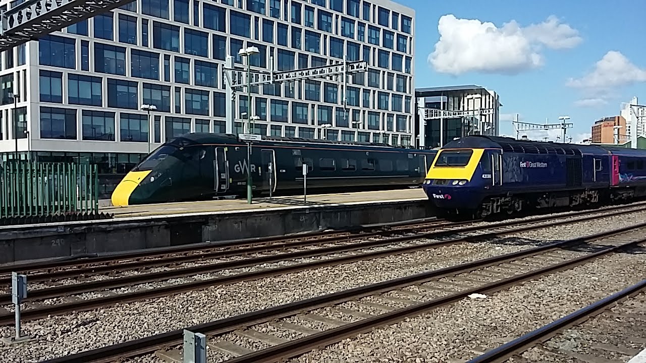 Cardiff Central trains August 5th 2019 - YouTube